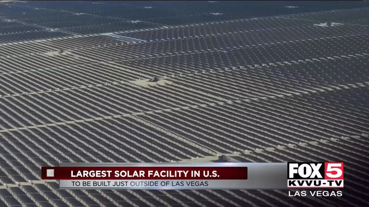 Biggest Solar factory coming to desert near Las Vegas | Greentech News